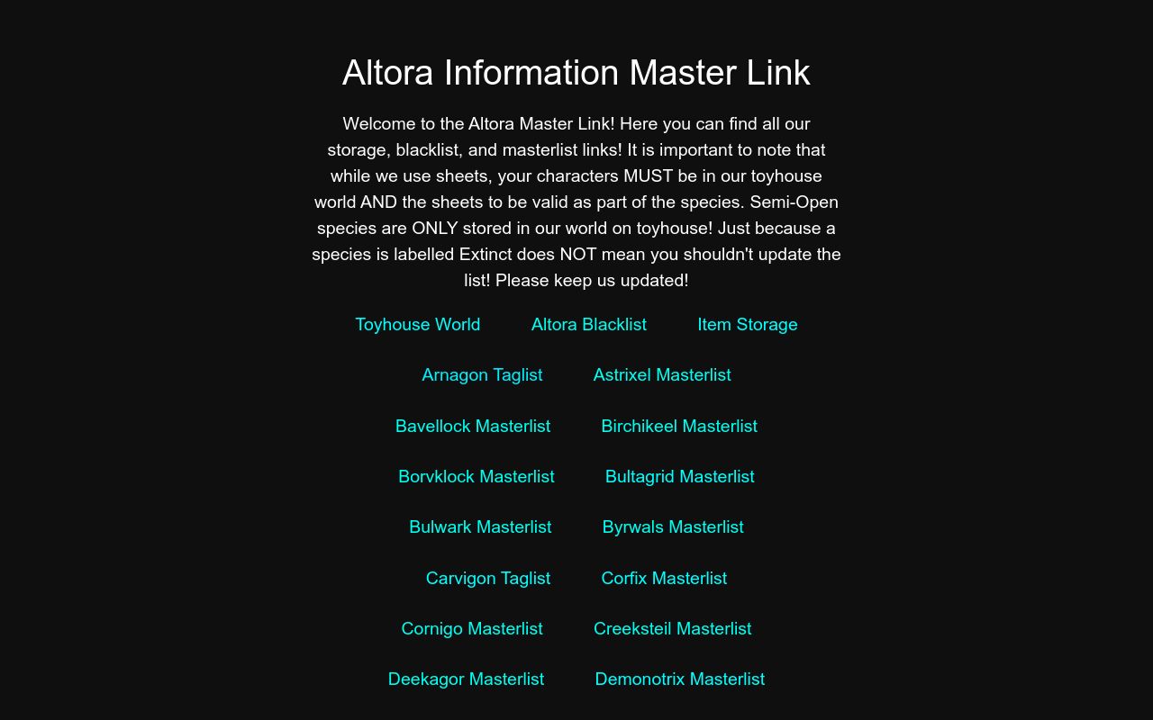 Altora Master Link